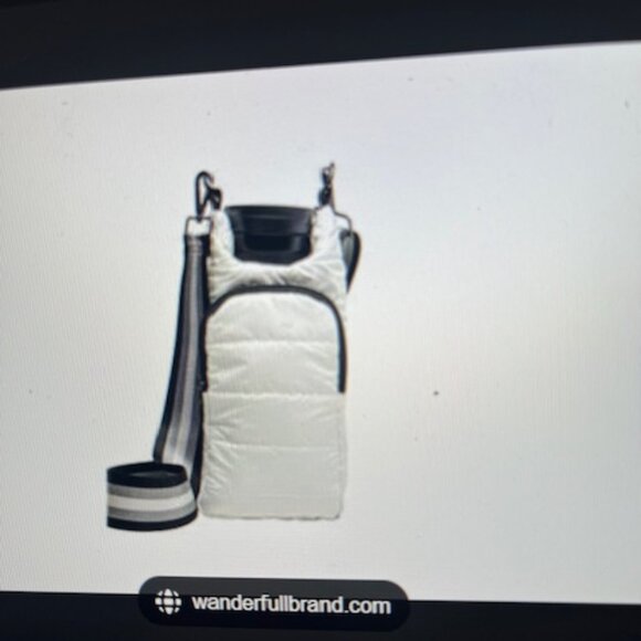 Wanderfull | Accessories | New Wanderfull White Glossy Hydrobag Water ...